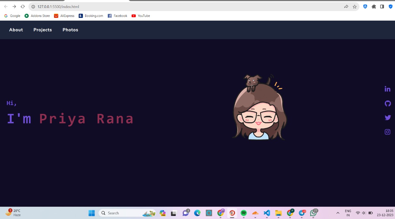 Priya Rana Portfolio